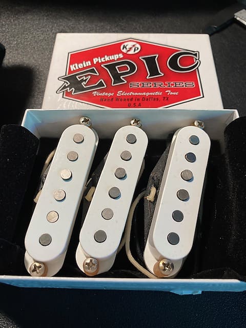 Klein pickups 1954 made in 2019 - White / Black Bobbin | Reverb