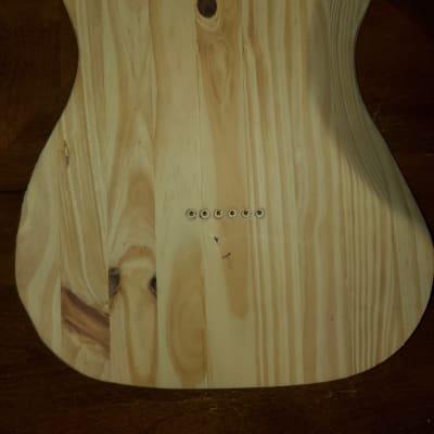 Contoured Nashville Telecaster Body | Unfinished Reclaimed | Reverb