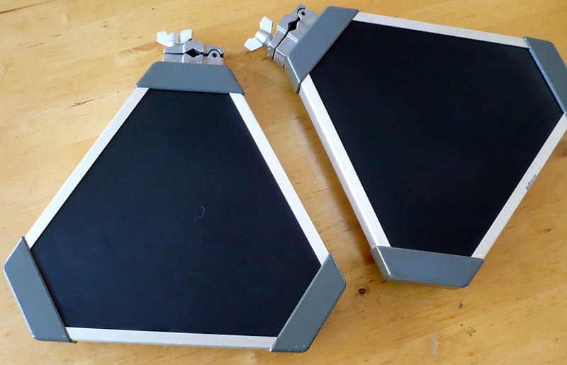 2 x vintage Roland PD-20 electronic drum pads, rare 1980s | Reverb
