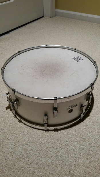 Remo PTS snare drum white | Reverb