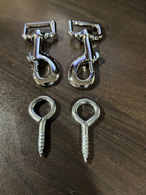 EVH Eddie Van Halen Style Guitar Strap Snap Clasps and Eye | Reverb