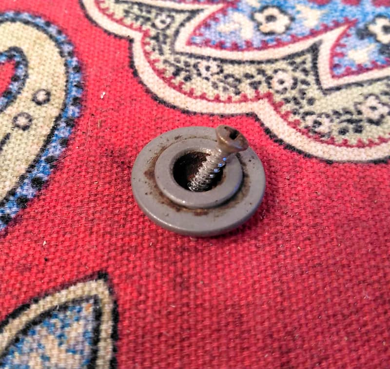 VINTAGE 1972-1976 FENDER BASS STRING TREE - 1973 FENDER JAZZ, | Reverb