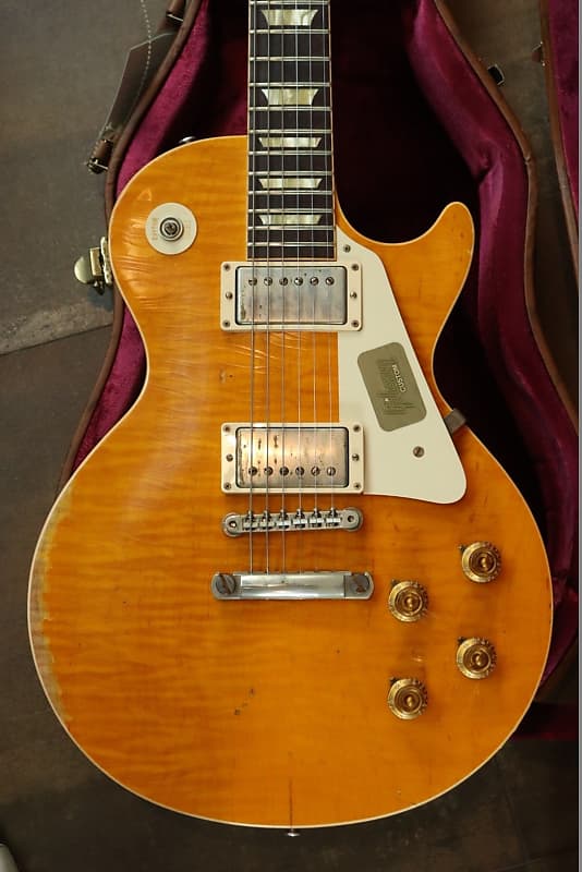 Gibson Custom shop Lespaul'59 R9 Murphy Aged 2012 | Reverb Australia