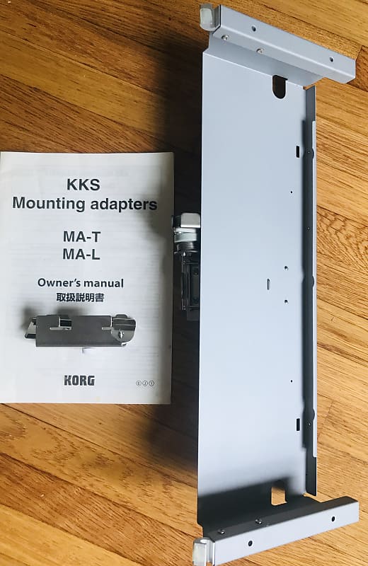 Korg M3 KKS Tray and Mounting adapters MA-T AND MA-L for | Reverb