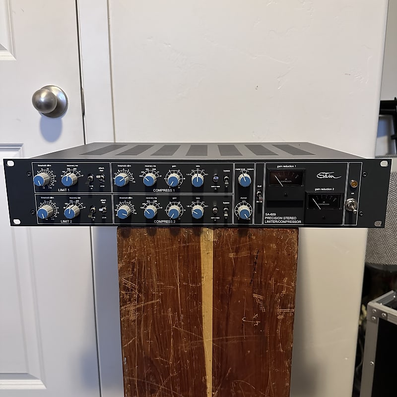 STAM Audio SA-609 Neve 33609 Metal Knob Stereo Compressor | Reverb