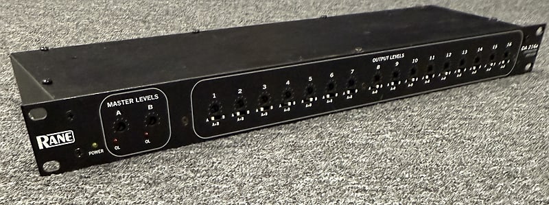 Rane Distribution Amplifier DA 216a No Power Supply | Reverb