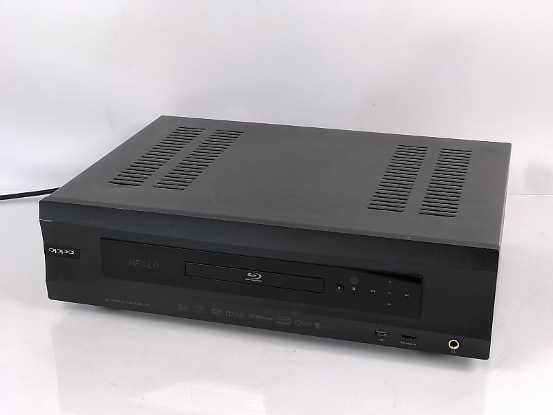 Oppo BDP-105 Universal 3D Blu-Ray CD DVD Player | Reverb