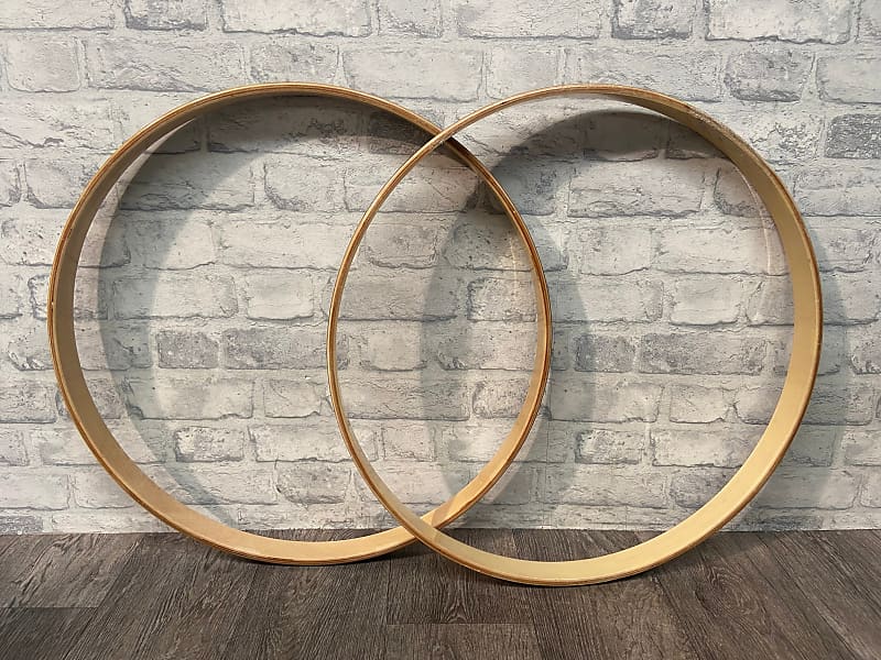 Odery Bass Drum 22” Wooden Hoops Rims Hardware Tension #GV85 | Reverb