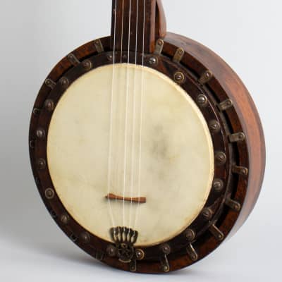 Unlabeled 5 String Fretless Banjo, attributed to Henry C. | Reverb