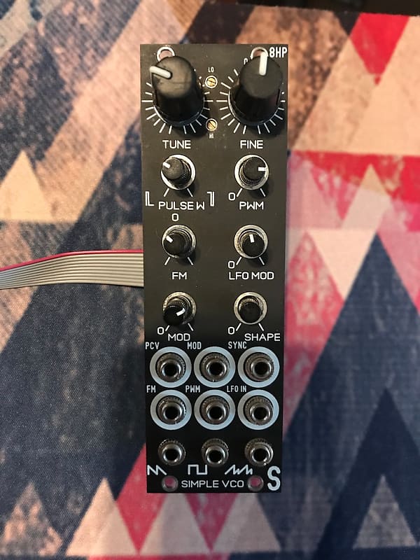 Blue Lantern Simple VCO black | Reverb UK