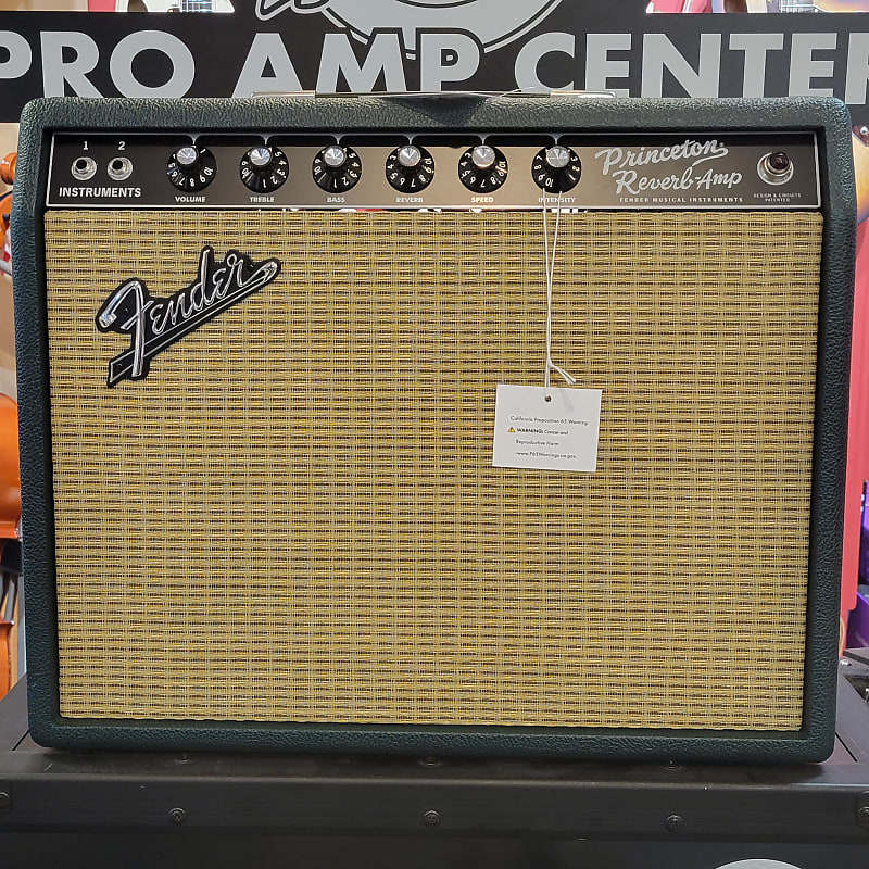Fender '65 Princeton Reverb FSR British Green 1x12" | Reverb