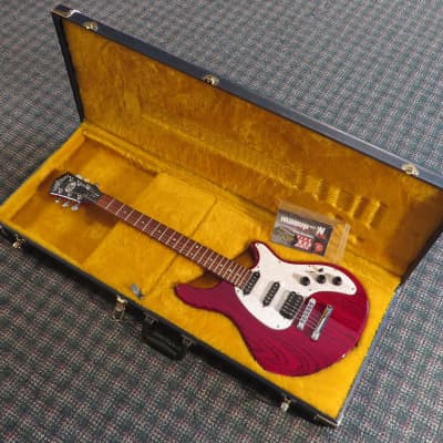 Washburn USA Custom Shop WM3 2001 Trans Red | Reverb