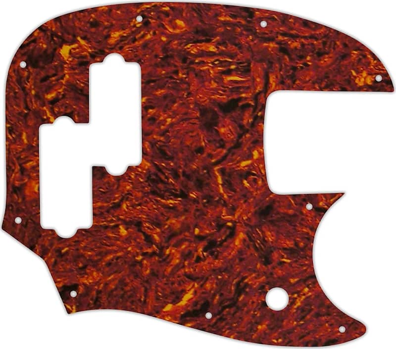 WD Custom Pickguard For Fender Short Scale Mustang Bass PJ | Reverb