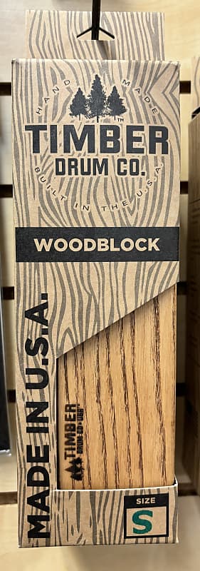 Timber Drum Co. T4-S Woodblock - Natural | Reverb