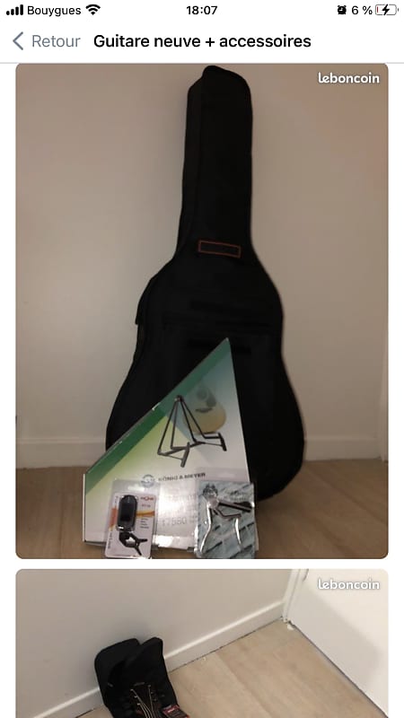 Lag T70D Tramontane Dreadnought Natural + Accessoires | Reverb UK