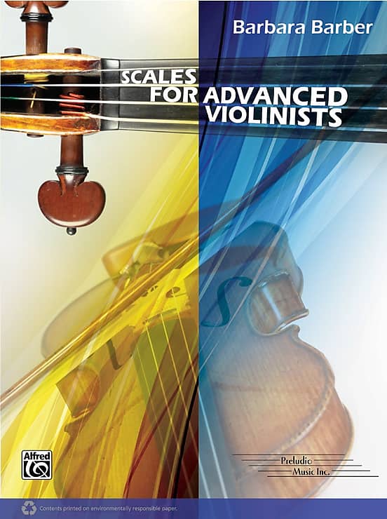 Barber Scales for Advanced Violinists Book | Reverb
