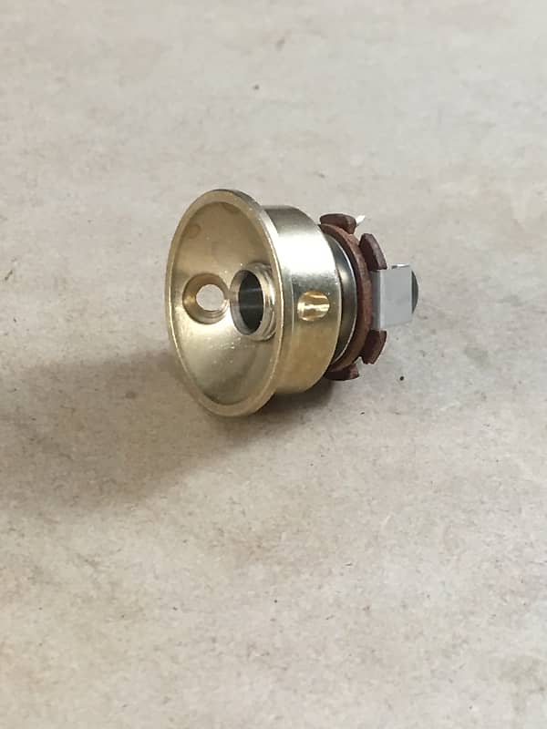 Gold Relic Tele Electro Socket Output Jack Cup Guitar Tele | Reverb