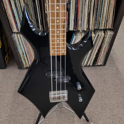 B.C. Rich Warlock Bass Bronze Series - Black | Reverb