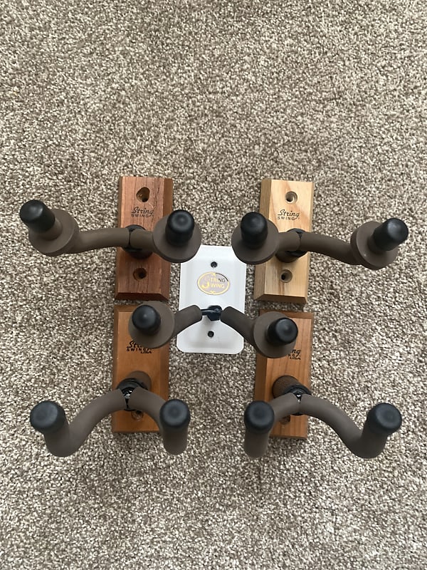 String Swing Guitar Wall Hangers Lot of (5) | Reverb