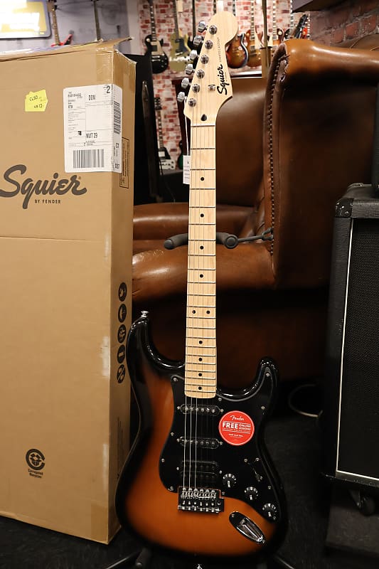 Squier Sonic Stratocaster HSS 2-Color Sunburst | Reverb Canada