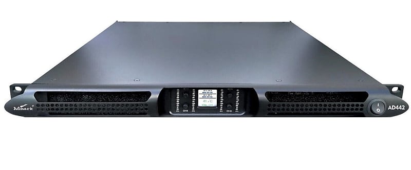 Admark AD-442 High-Power Class-D 4-Channel Amplifier w/ | Reverb