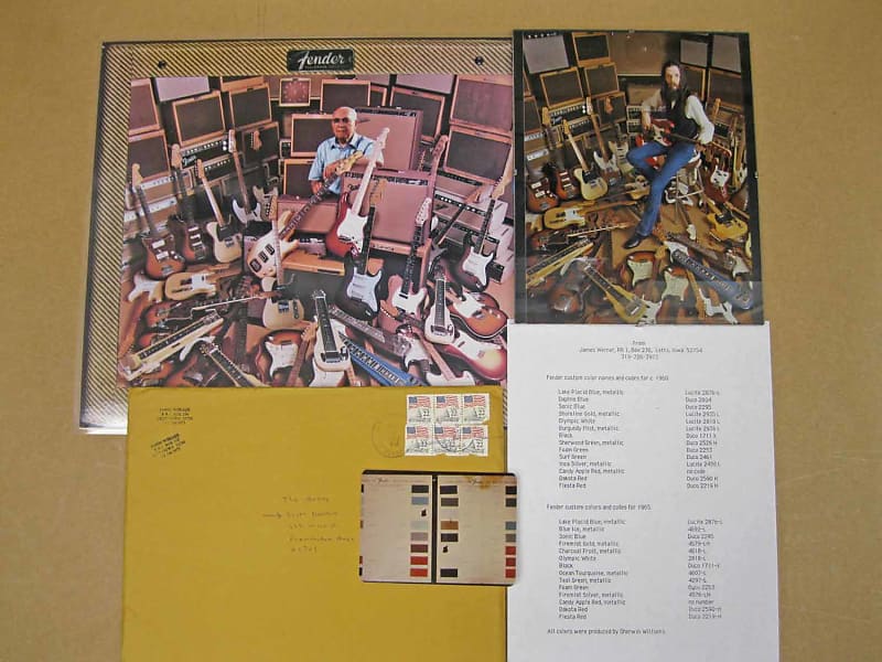 Werner Pre-CBS List /Collection Package | Reverb