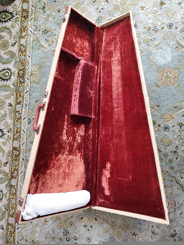 Danelectro Pro Model Hardshell Guitar Case 1960s - Leather | Reverb