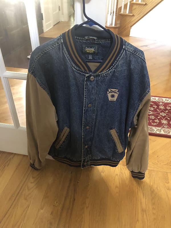 Ludwig Denim / khaki Bomber jacket (LG) 2000's | Reverb