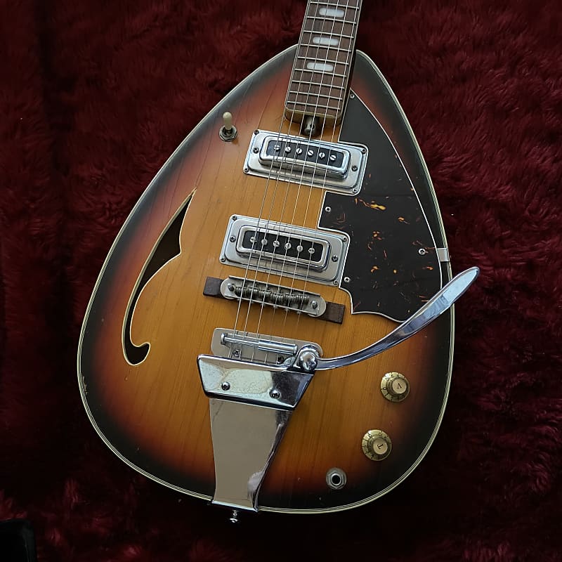 c.1968- Kawai/Domino MS-170 Teardrop Mark VI Style MIJ | Reverb