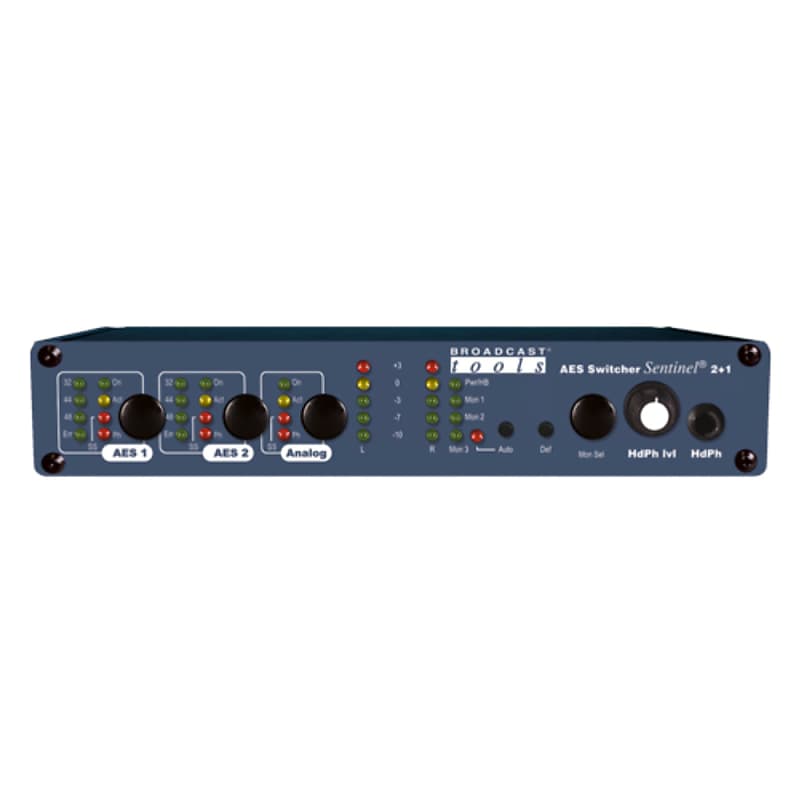 Broadcast Tools AES Switcher Sentinel 2+1 Web Based AES/EBU | Reverb