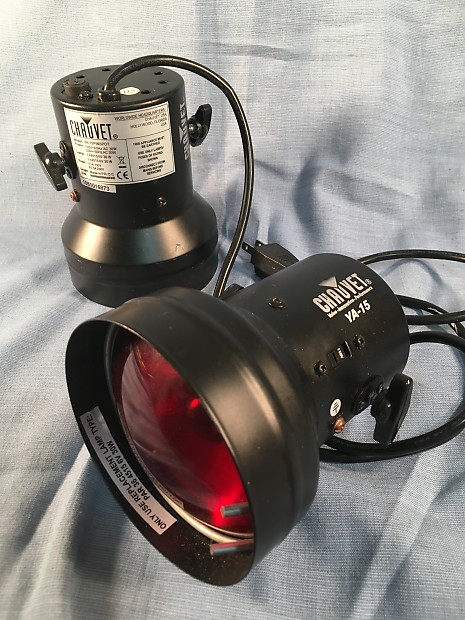 Chauvet Ya-15 Pinspot Par 36 6v 30 Watt Pair Lot of 2 Working | Reverb