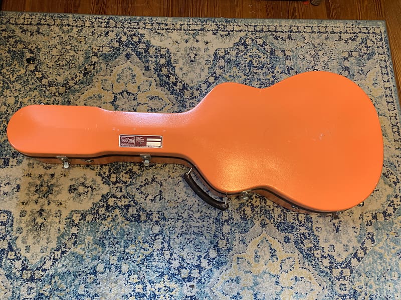 Calton 00/Concert Size Case Orange w/ Gray Interior | Reverb