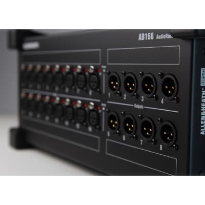 Allen & Heath AB-168 16-Channel Portable AudioRack Stage Box | Reverb
