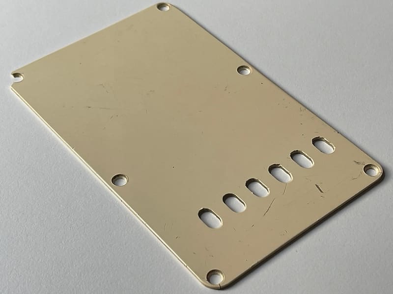 1962 Fender Stratocaster backplate / springs cover | Reverb UK