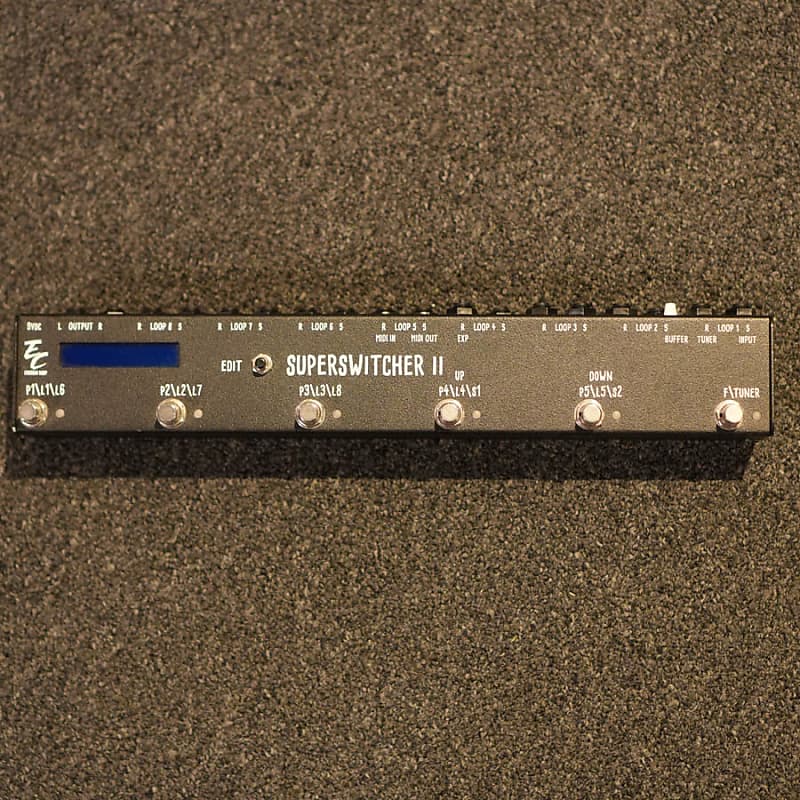 EC Custom Shop Superswitcher II Programmable Pedal Switcher - | Reverb