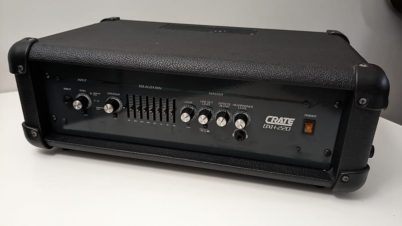 Crate BXH-220H/ Made in the USA/ Bass Head 220 watts at 4 | Reverb