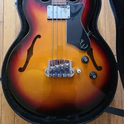Epiphone Rivoli Reissue 1990's 3 Tone Sunburst | Reverb