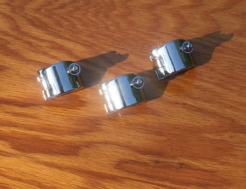 DW Memory Locks for Floor Tom Legs or Tom Mounts Chrome 3 | Reverb