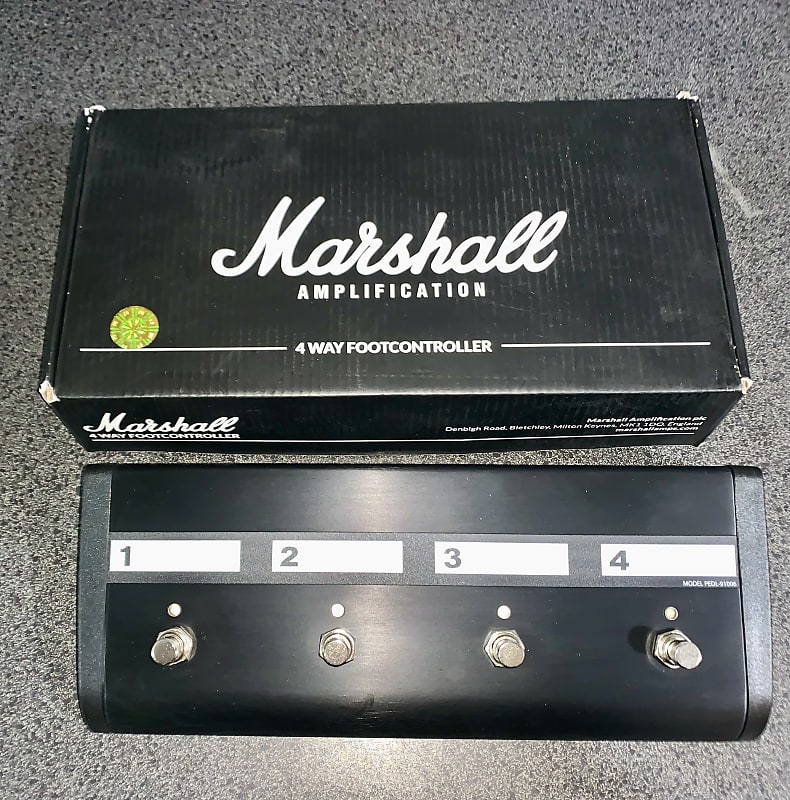 Marshall PEDL-91006 JVM 4-Way Footswitch | Reverb