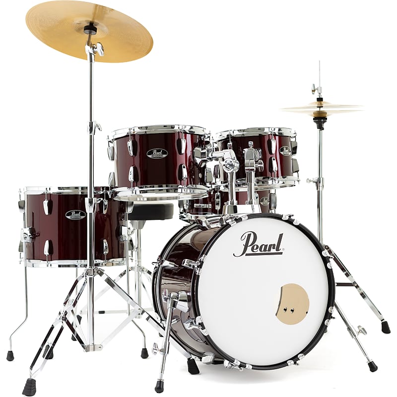 Pearl RS585C-C91 Roadshow drum kit Red Wine | Reverb