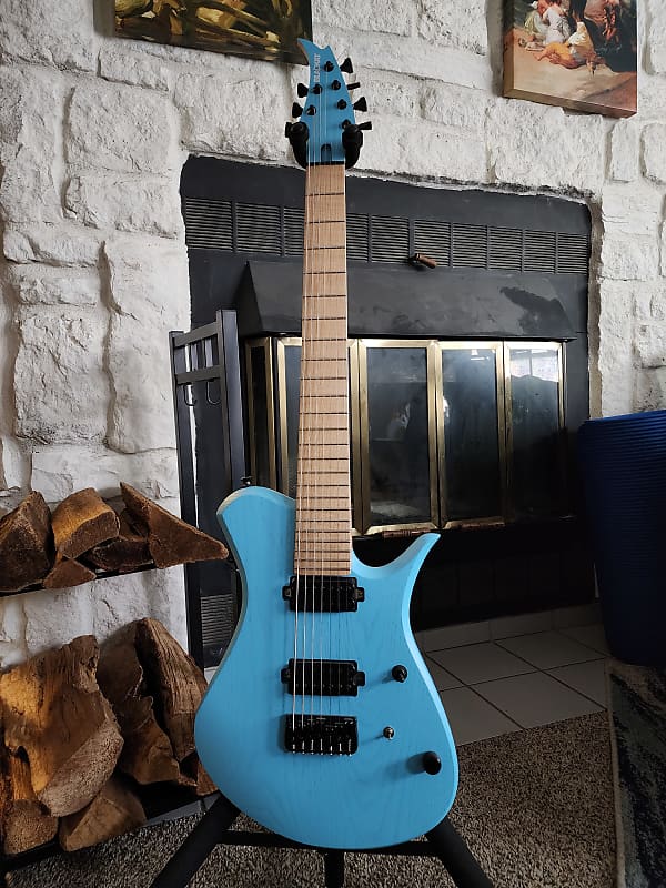 Blackat SA-7 custom 7-string singlecut | Reverb