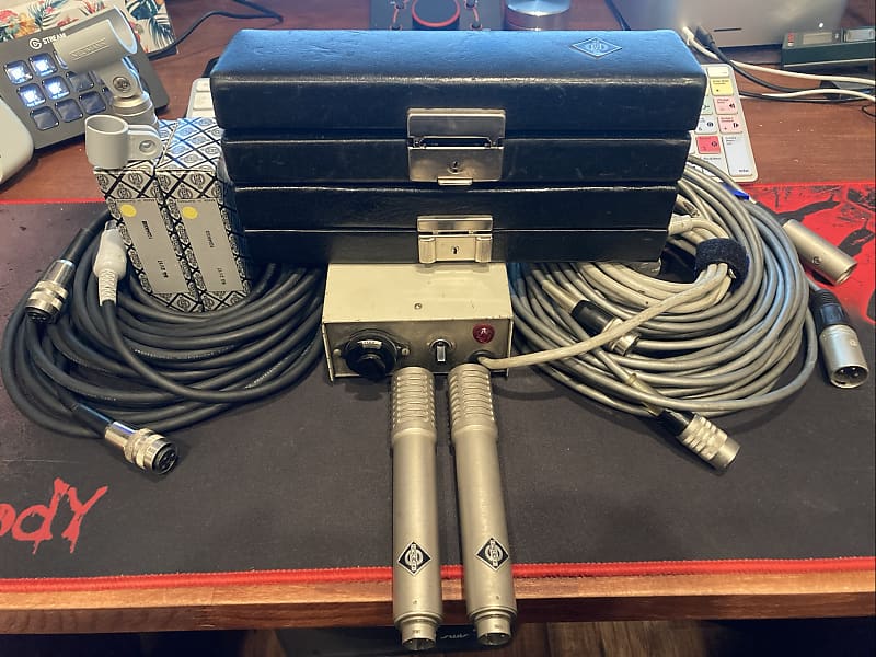 Neumann KM74 pair | Reverb