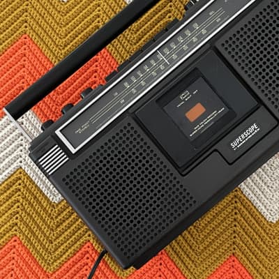 Superscope Boombox - 1970’s Epic Analog Boombox with Onboard | Reverb