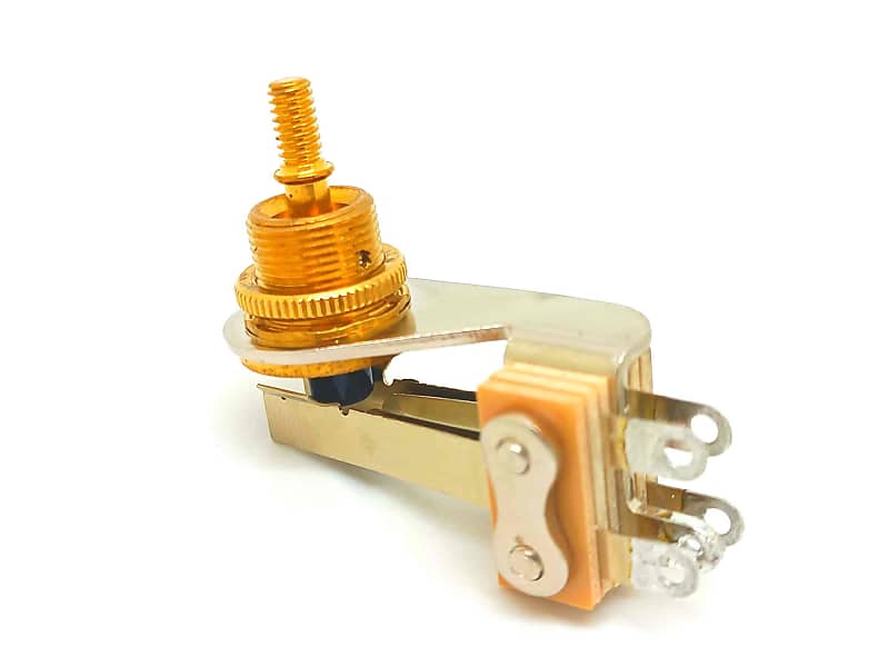 SWITCHCRAFT GOLD ANGLE TOGGLE SWITCH 3 WAY PICKUP | Reverb Canada