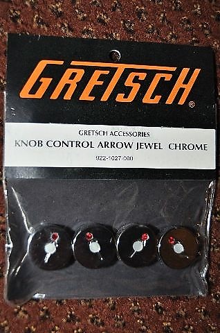 Gretsch Knob Control Arrow Jewel Chrome 4-Pack | Reverb
