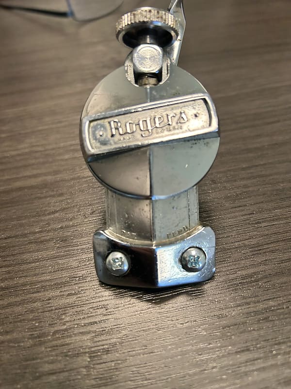 Vintage Original Rogers Clock Face Snare Drum Throw Off | Reverb