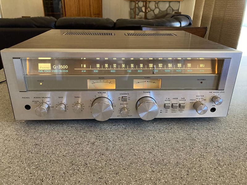 Rare Sansui G3500, Pure Power Amplifier, 1978, Walnut, Pro | Reverb