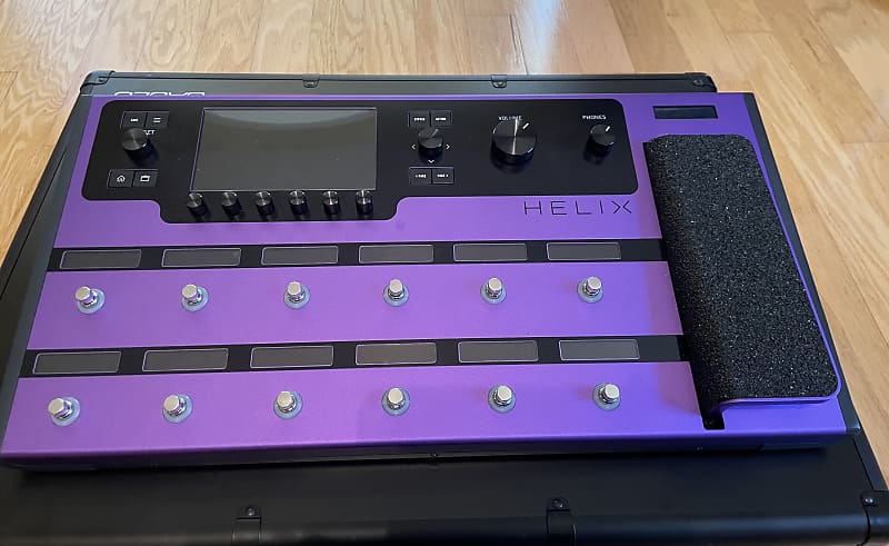 Line 6 Helix Floor Limited Edition Purple Analog Case | Reverb