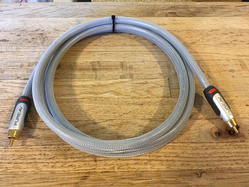 Belkin PureAV Silver Series Digital Coaxial Audio Cable SPDIF | Reverb