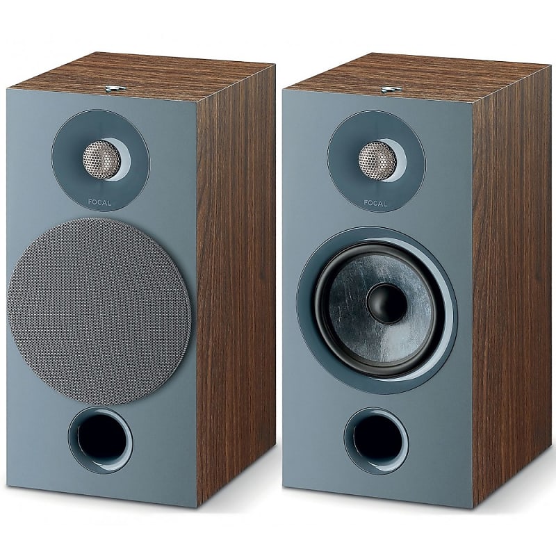 Focal Chora 806 Bookshelf Loudspeaker (Pair) - Dark Wood | Reverb